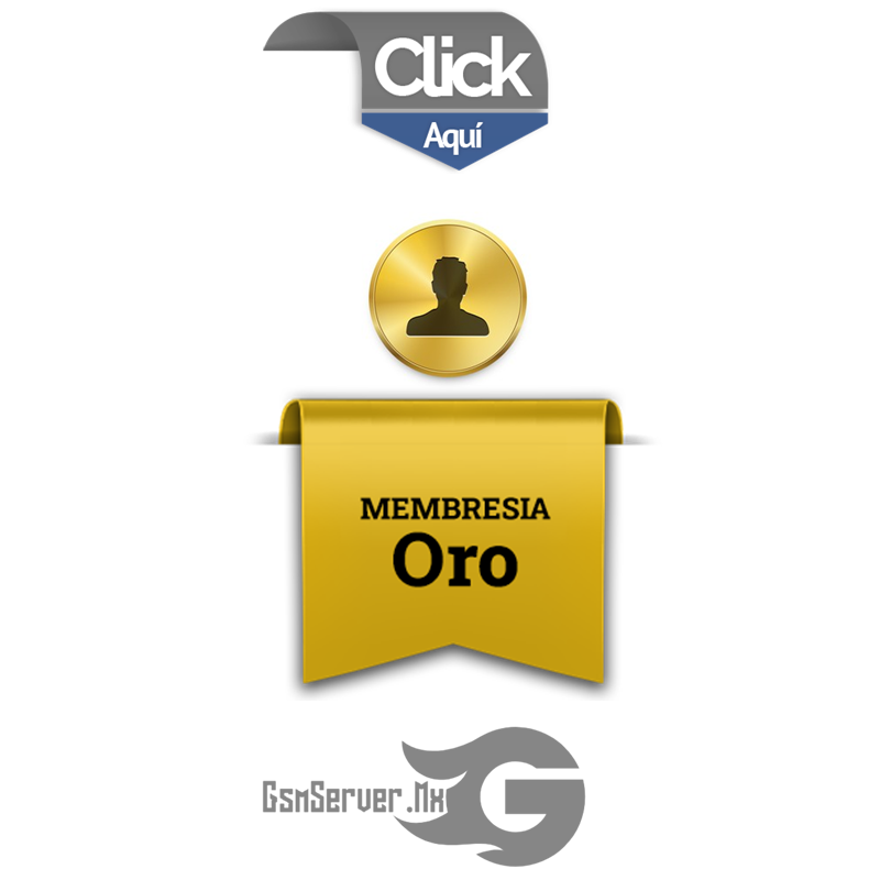 Membresia de Precios ORO Gsmserver.mx - 4 Mece...